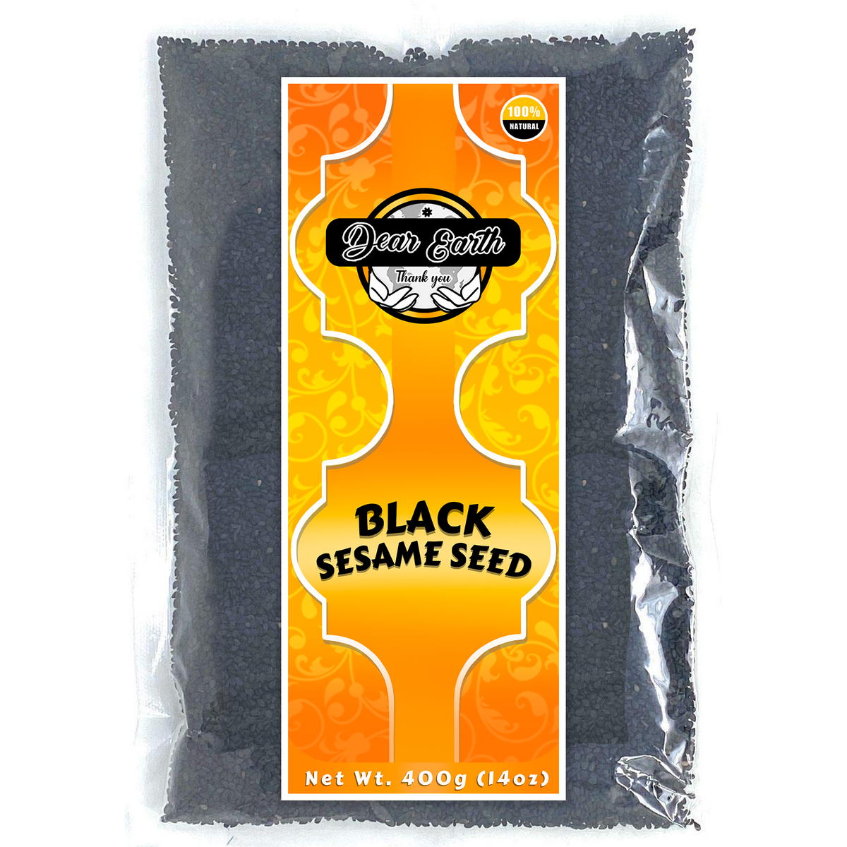 Black Sesame Seed 14oz Dear Earth