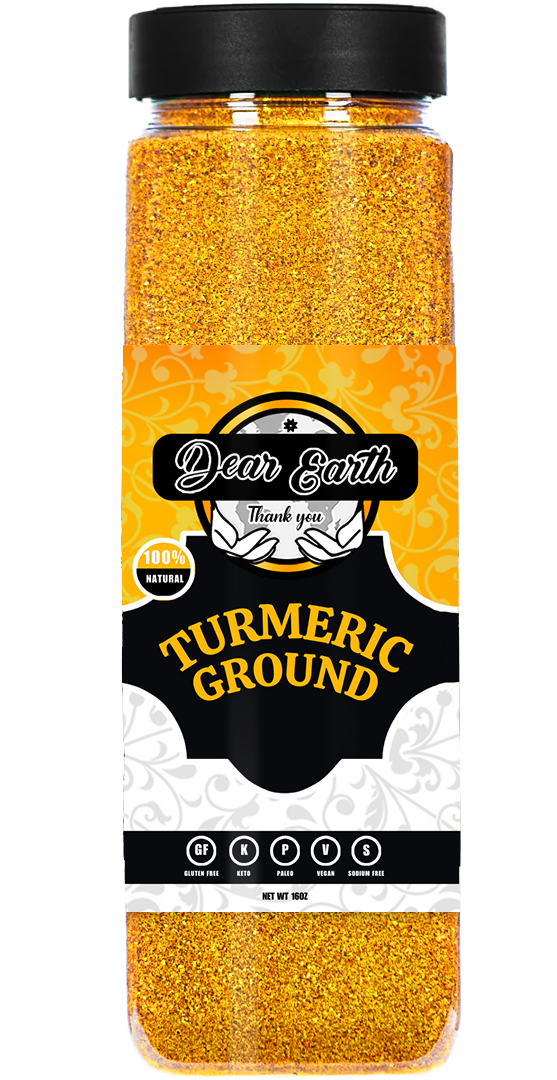 Turmeric Ground 16oz – Dear Earth